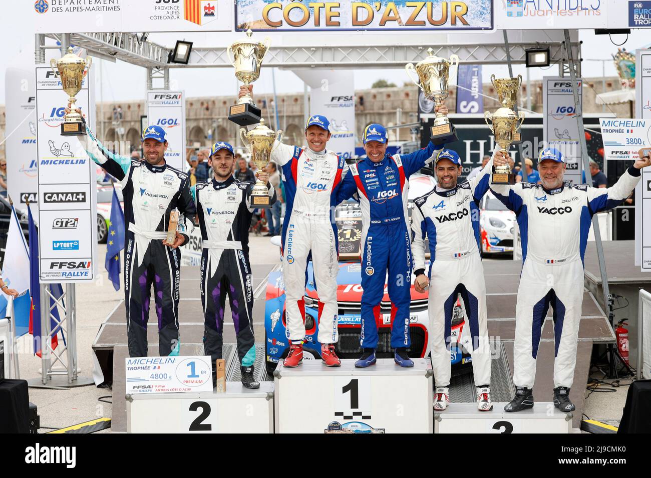 BONATO YOANN, BOULOUD Benjamin, Citroën C3, portrait GIORDANO Quentin ...