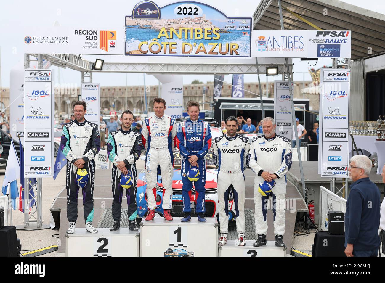 BONATO YOANN, BOULOUD Benjamin, Citroën C3, portrait GIORDANO Quentin ...