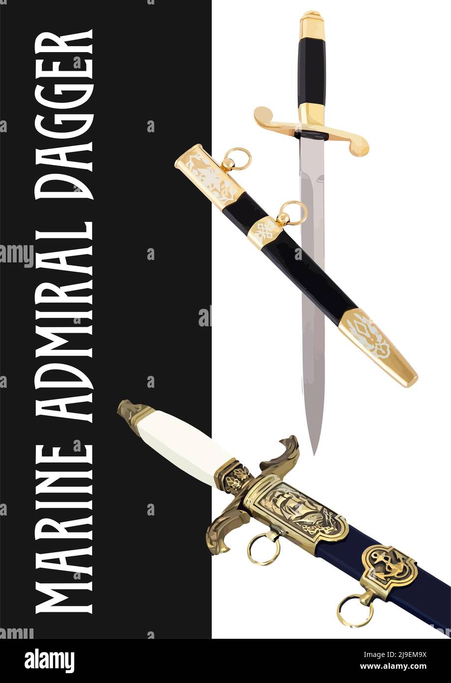 Dagger vector vectors Banque de photographies et d’images à haute ...