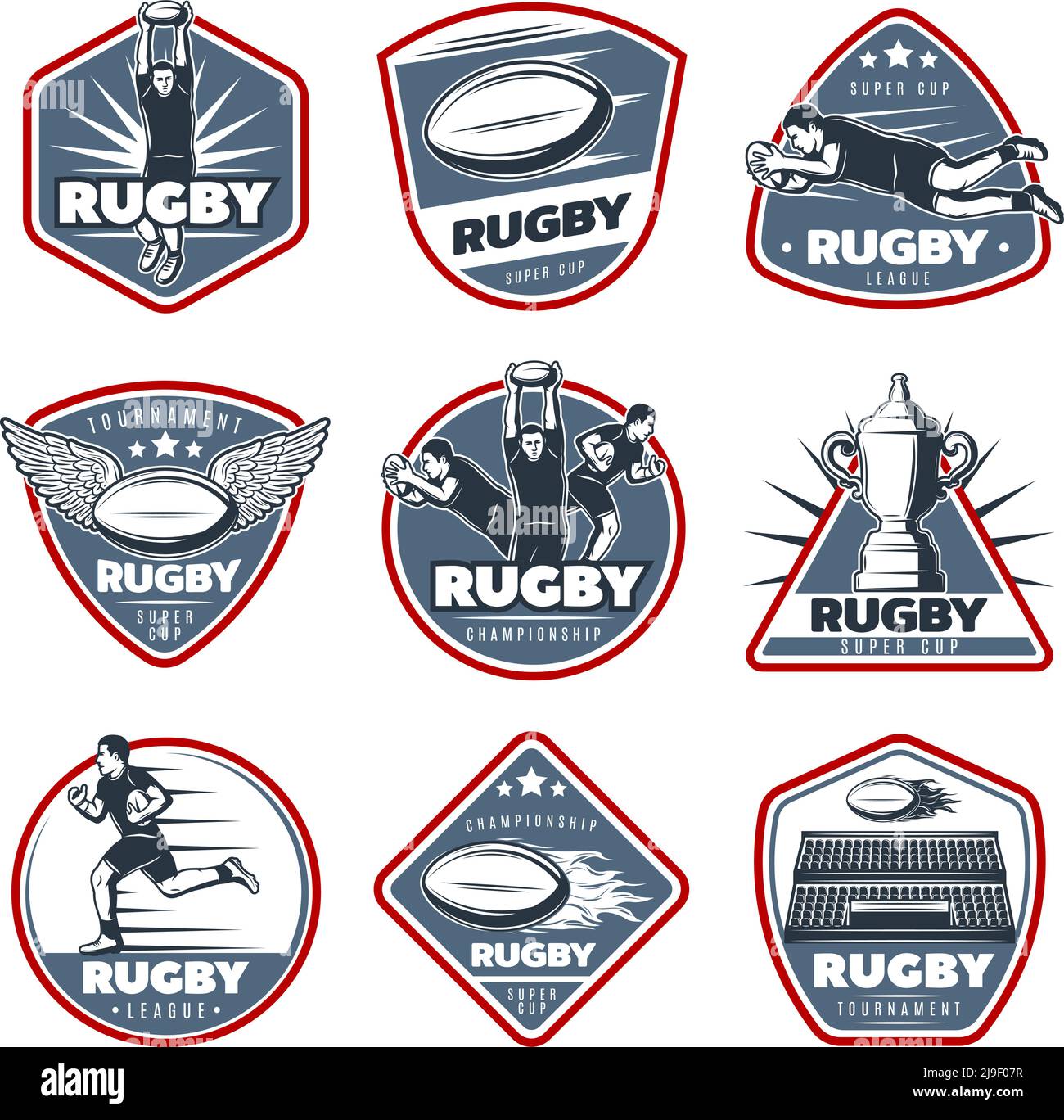 Vintage rugby Banque de photographies et d’images à haute résolution ...