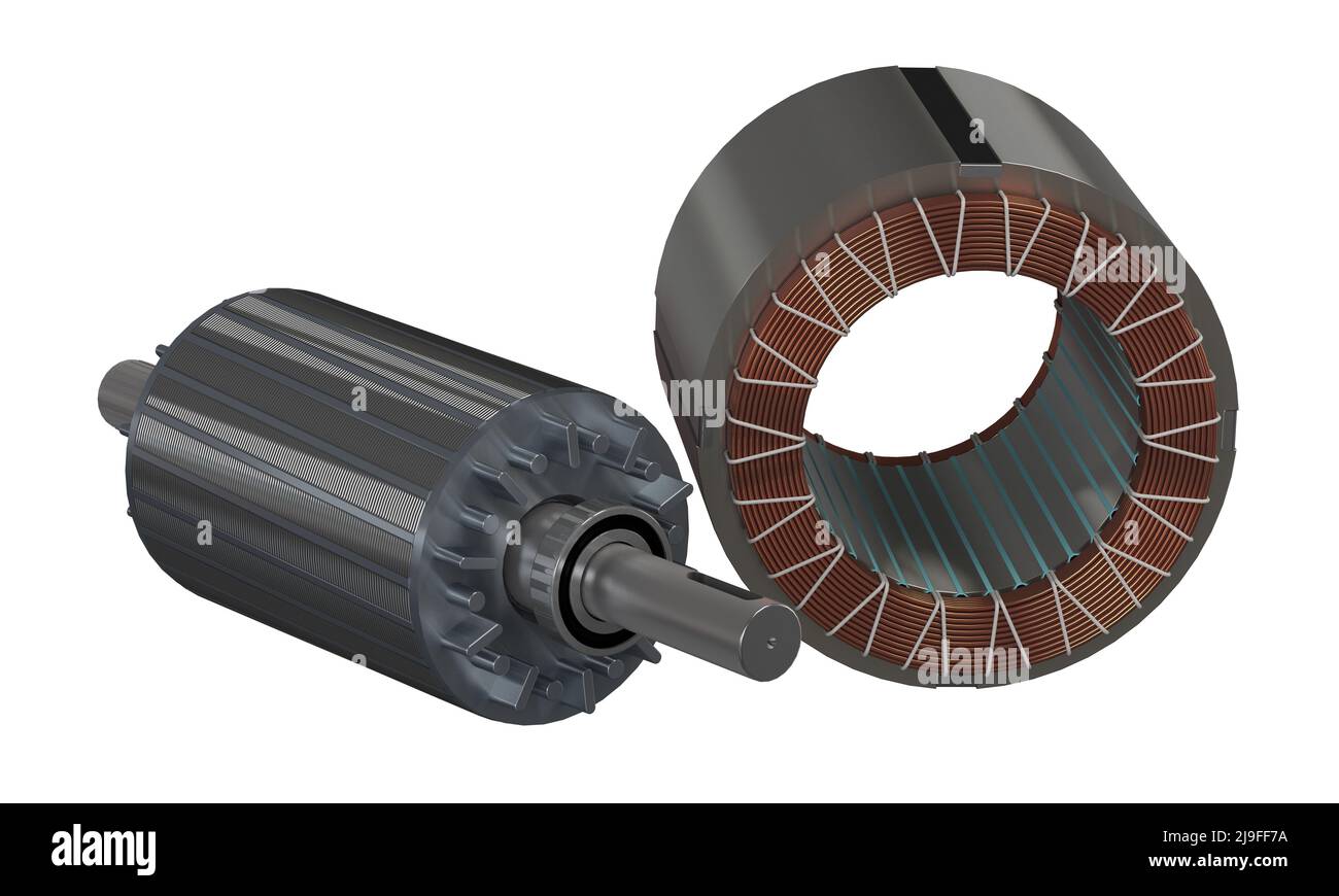 Rotor de moteur électrique Banque de photographies et d’images à haute ...