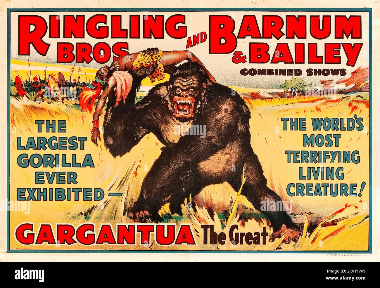 Ringling bros poster Banque de photographies et d’images à haute ...