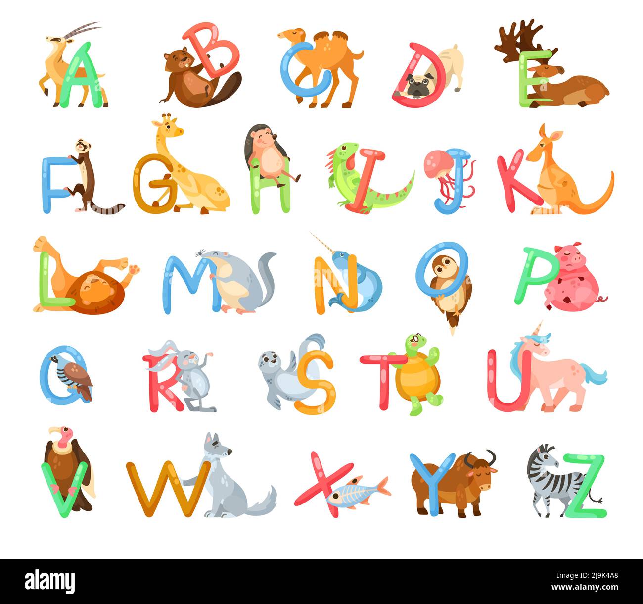 Abécédaire animaux Banque de photographies et d’images à haute ...