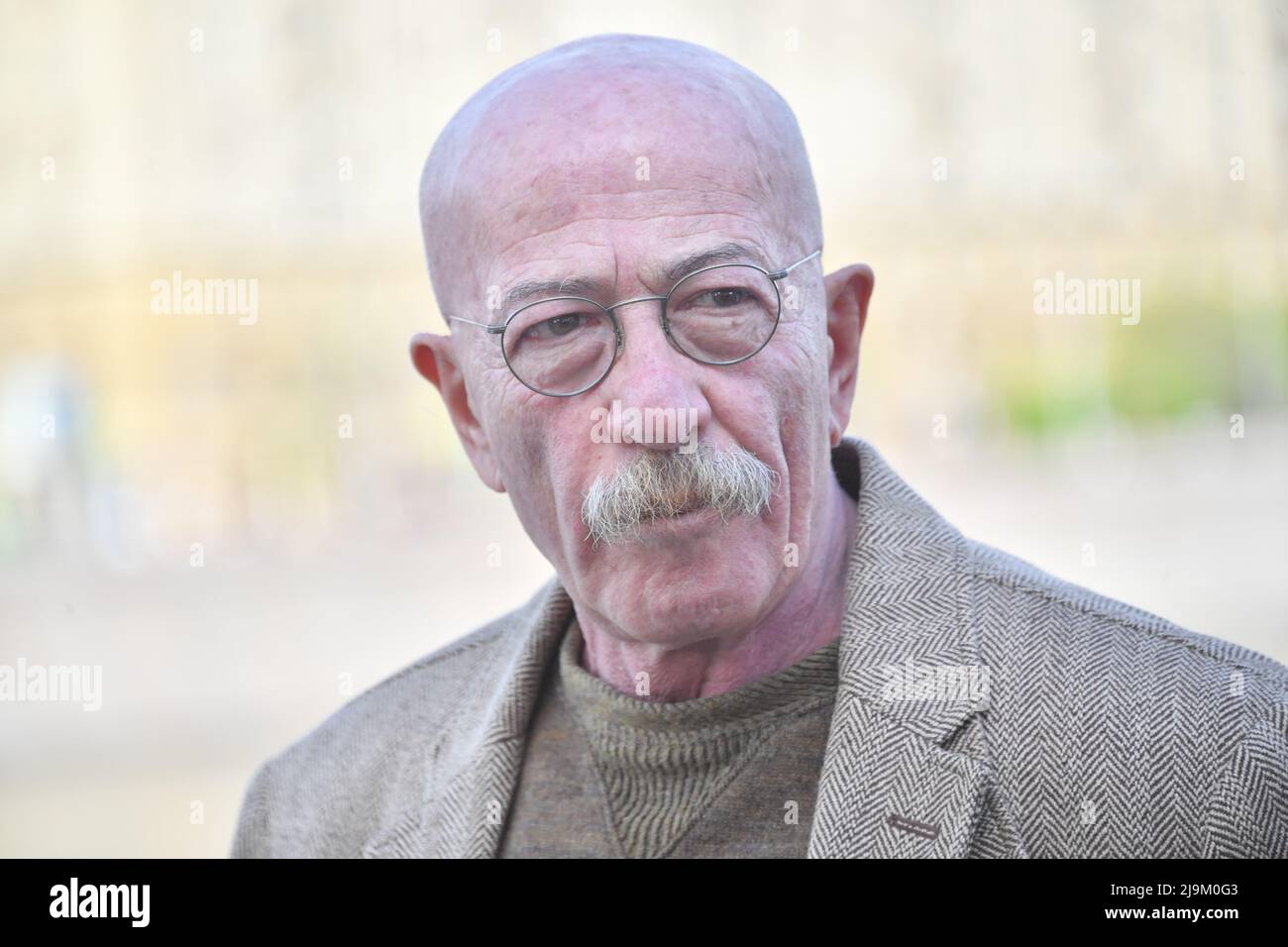 Moscou. La chanteuse Alexander Rosenbaum lors de la présentation de l ...