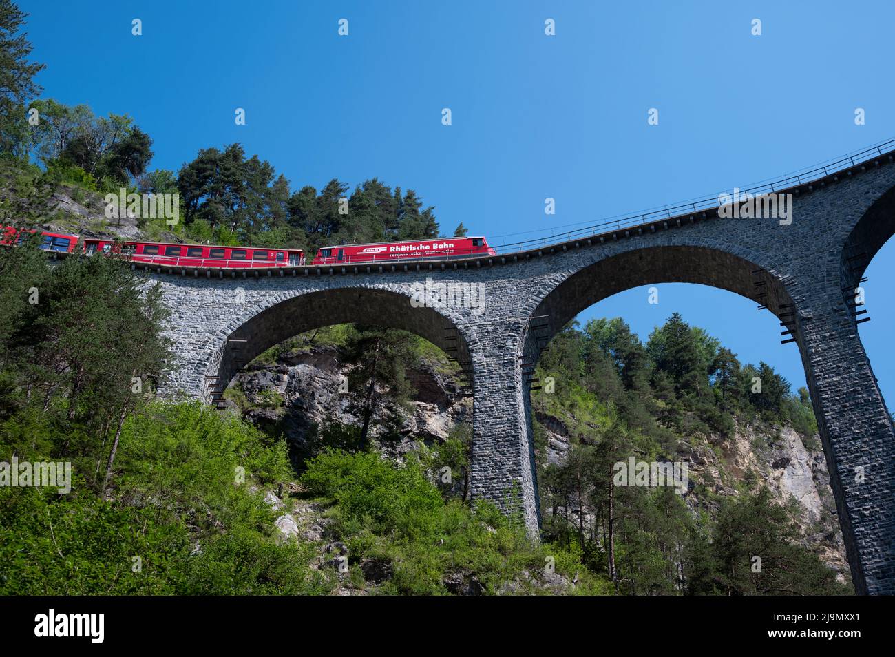 Landwasser viaduct Banque de photographies et d’images à haute ...