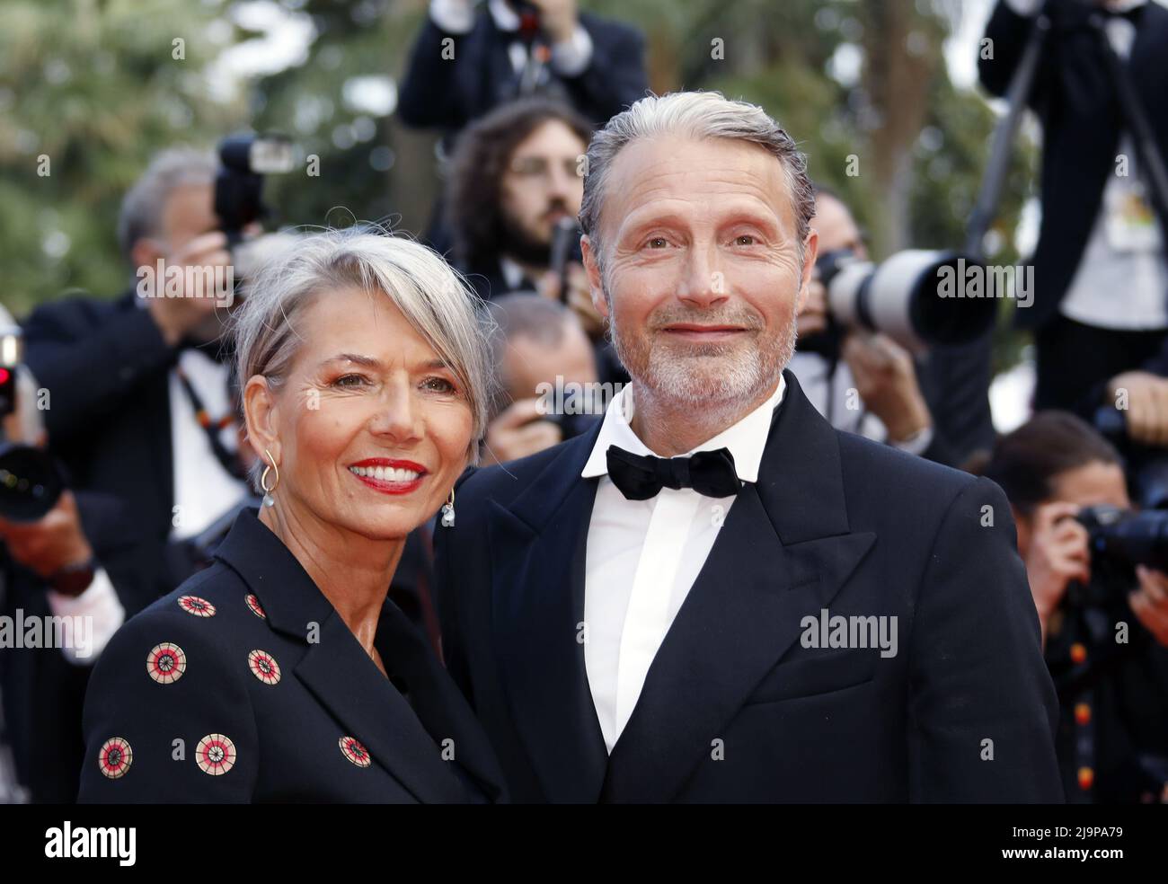Mads Mikkelsen, Anne Jacobsen assiste à la projection de la célébration ...