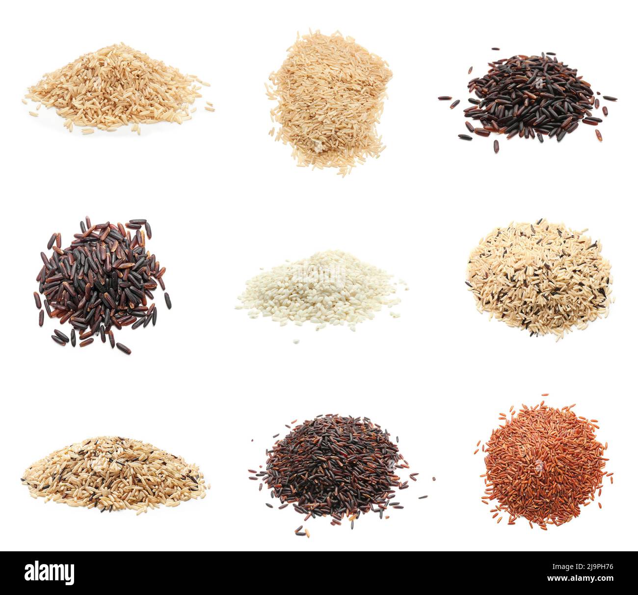 Types of grains Banque d'images détourées - Alamy
