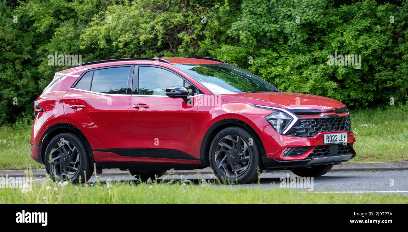 2022 Kia Sportage rouge Photo Stock - Alamy