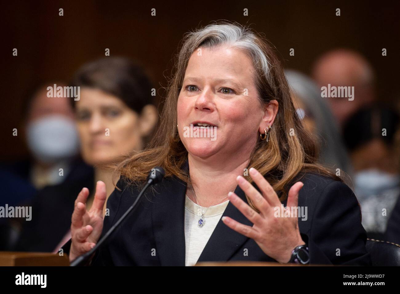 Washington, États-Unis d'Amérique. 25th mai 2022. Sarah A.L. Mme ...