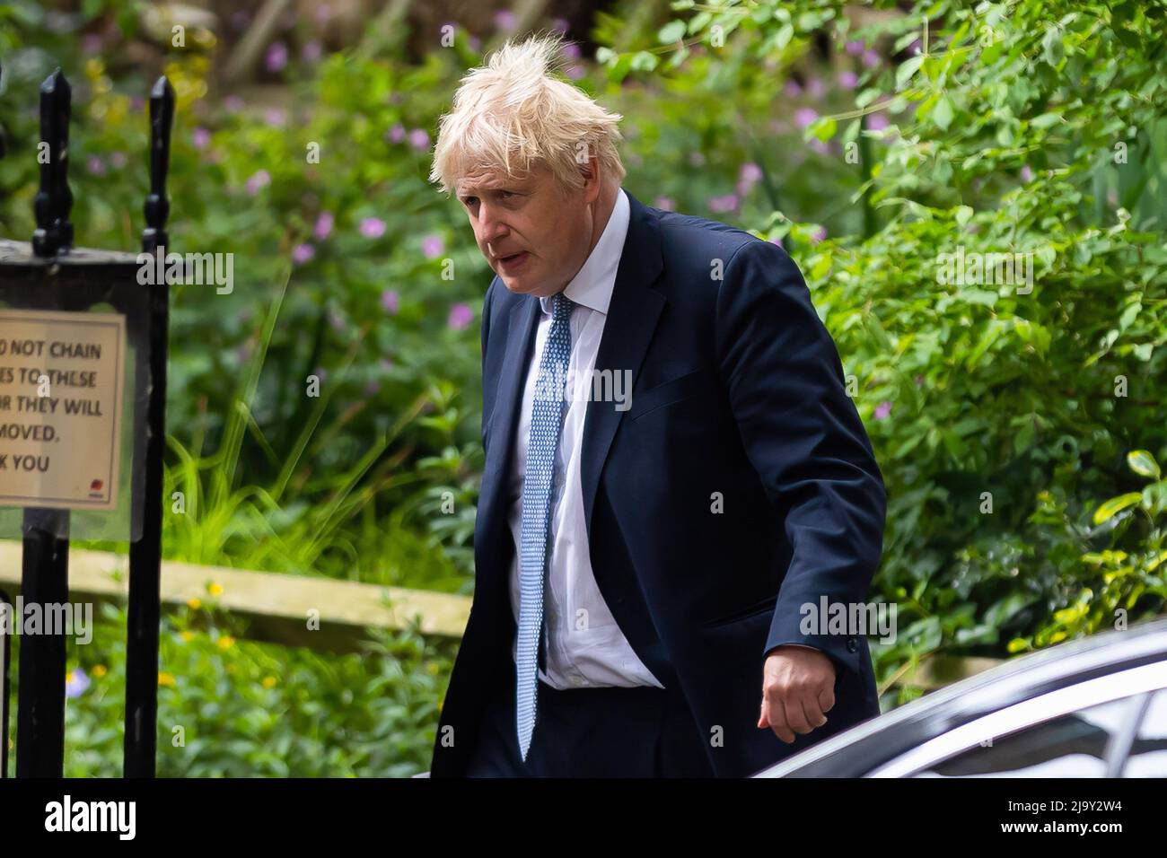 Londres Royaume Uni 25th Mai 2022 Le Premier Ministre Boris Johnson