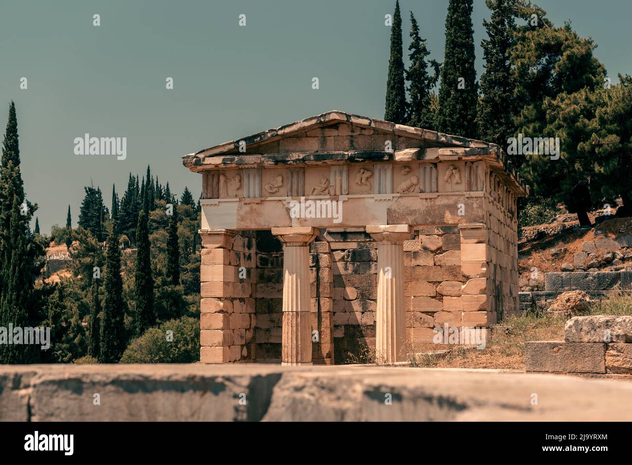 Athènes capitale de la Grèce. Grèce antique, puissant empire de ...