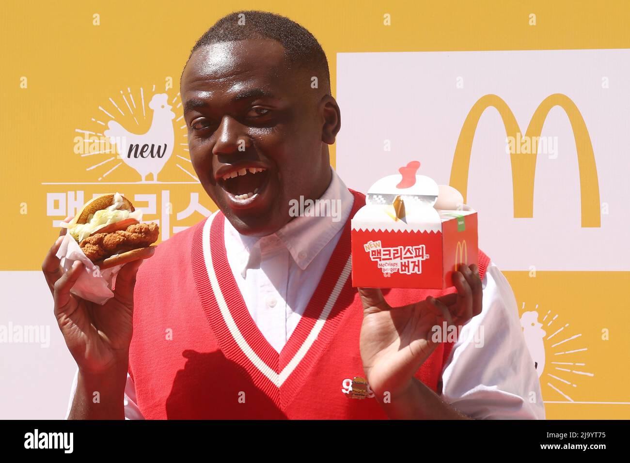 26th mai 2022. Yiombi Jonathan, animateur congolais Yiombi Jonathan ...