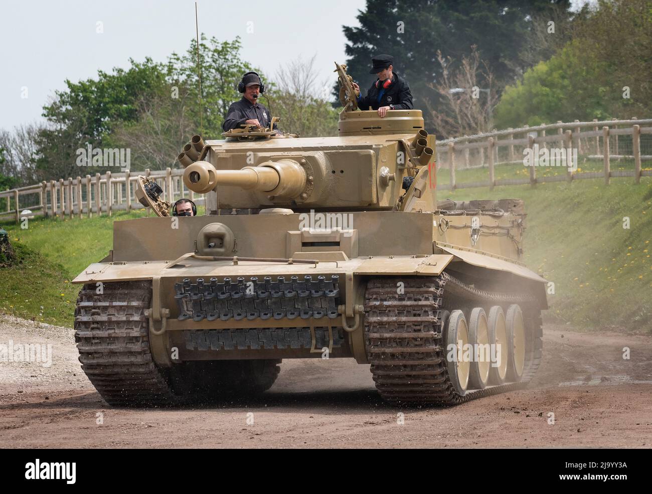 Tiger Tank, en cours de conduite au Bovington Tank Museum, le seul char ...