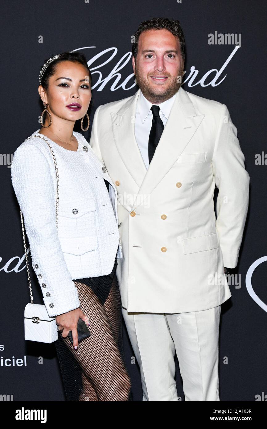 Togzhan Wertheimer , David Wertheimer 75th Festival de Cannes Chopard ...