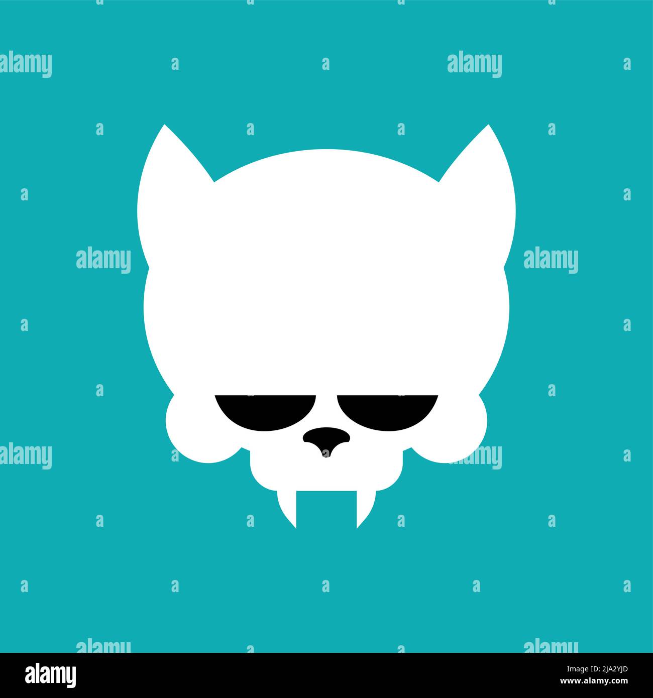 Anatomie du chat Banque d'images vectorielles - Alamy