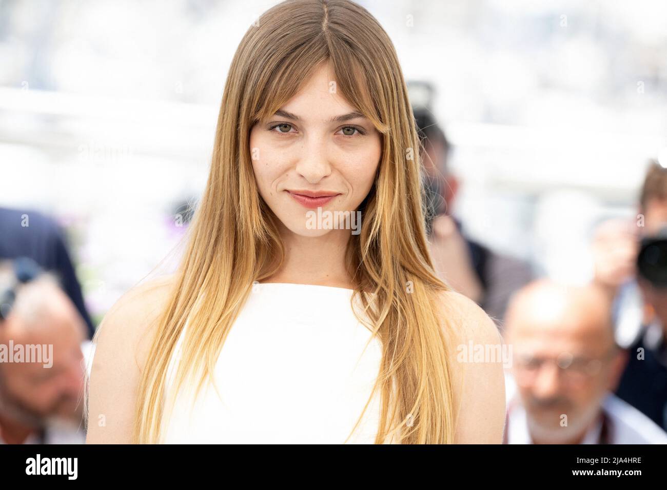 Marie Colomb participe au photocall pour AS Bestas lors du festival ...