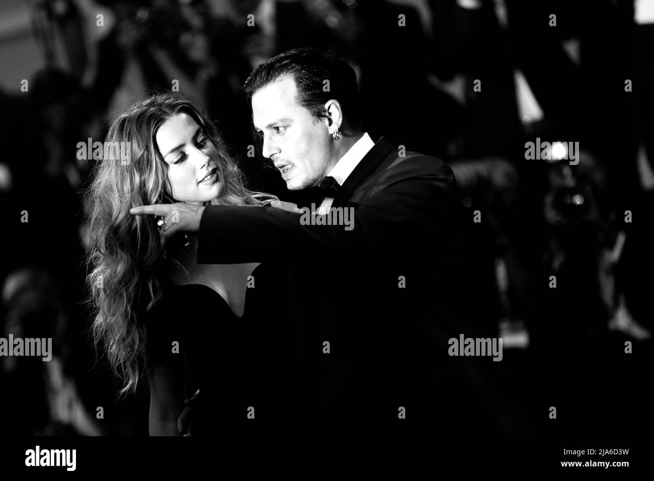 Lacteur Johnny Depp Et Sa Femme Amber Entendirent Arriver Pour Le
