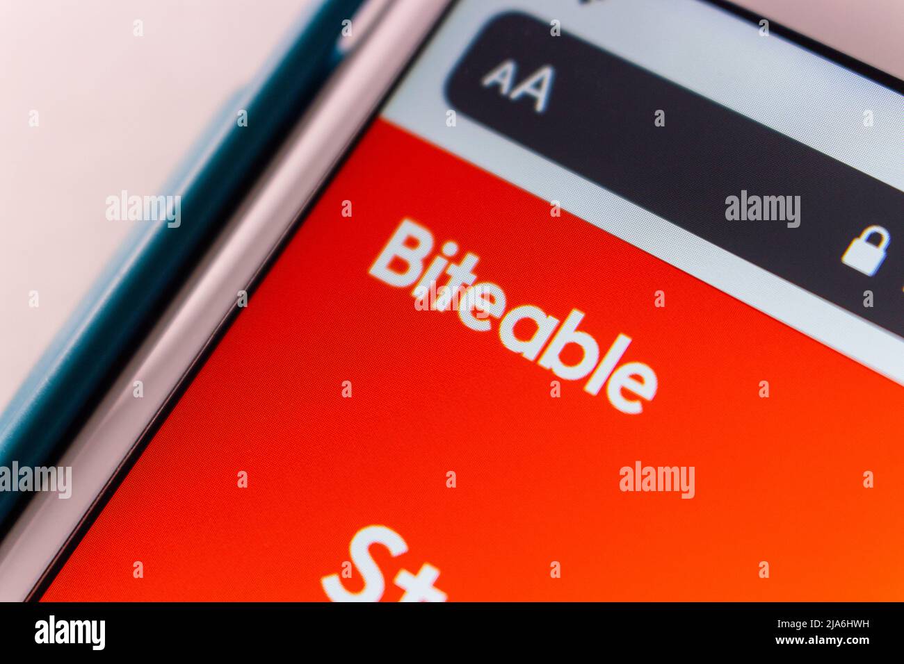 Kumamoto, JAPON - Fév 3 2021 : le logo de Bitable, une plate-forme ...