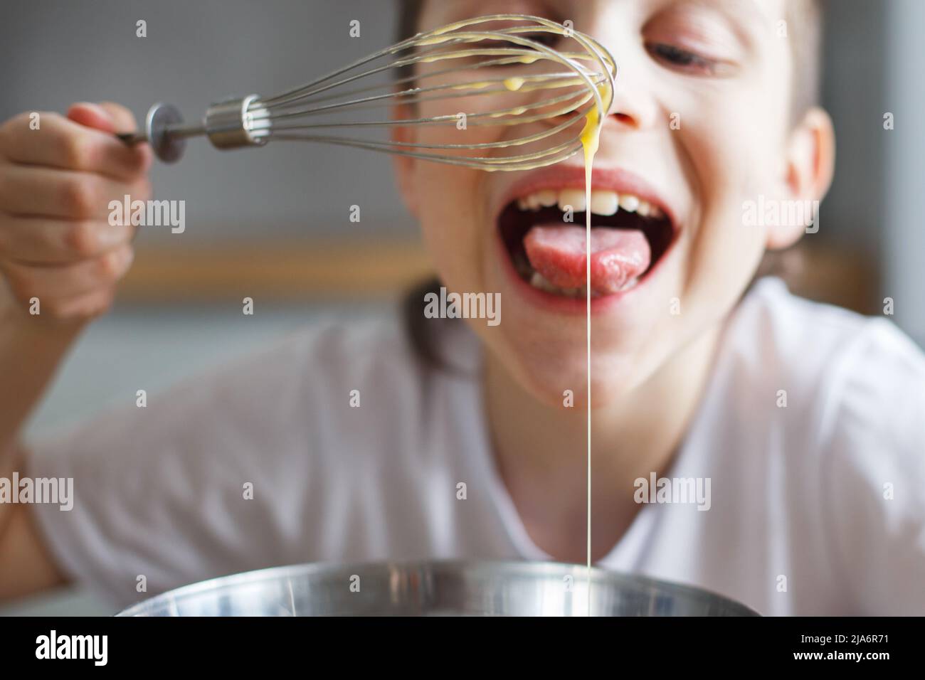 Recette enfant Banque de photographies et d’images à haute résolution ...