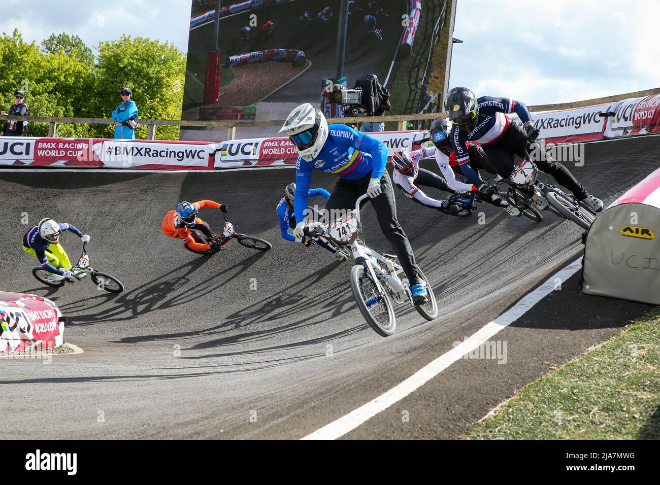 Bmx competition Banque de photographies et d’images à haute résolution ...