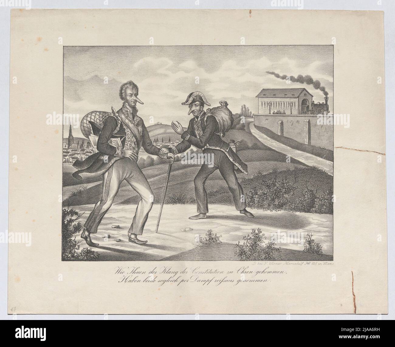 Metternich caricature Banque de photographies et d’images à haute ...