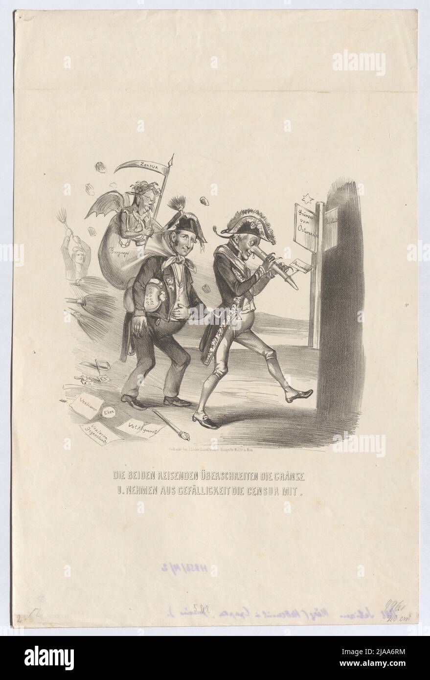 Metternich caricature Banque de photographies et d’images à haute ...