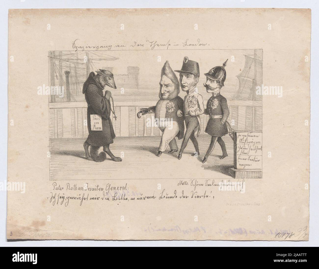 Metternich caricature Banque de photographies et d’images à haute ...