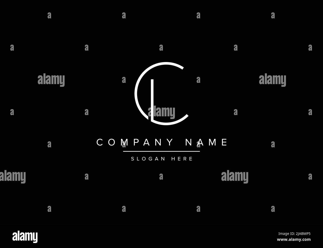 Logo cl Banque d'images vectorielles - Alamy