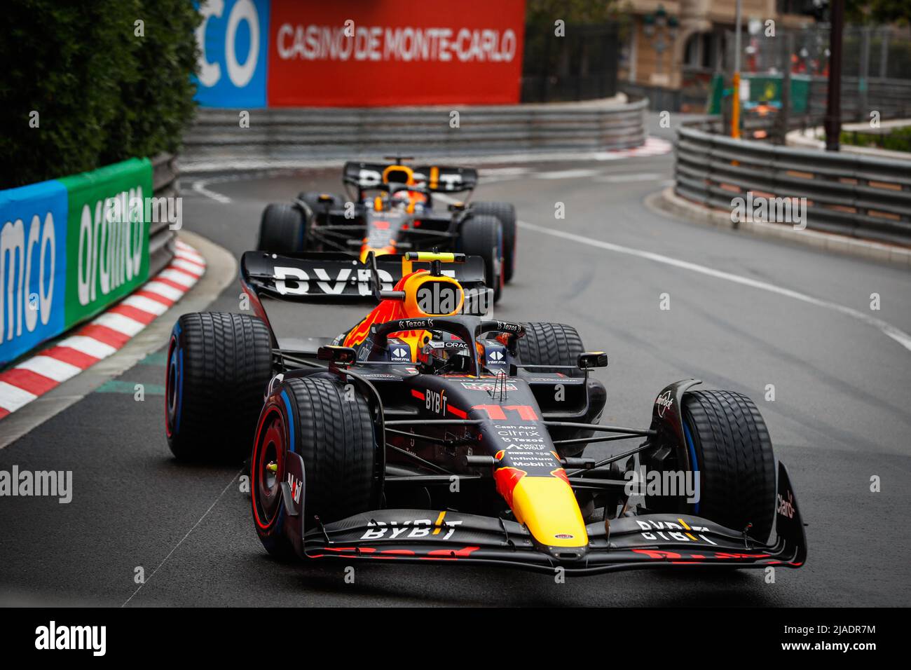 11 PEREZ Sergio (mex), Red Bull Racing RB18, action pendant le Grand Prix de Monaco de Formule 1 ...