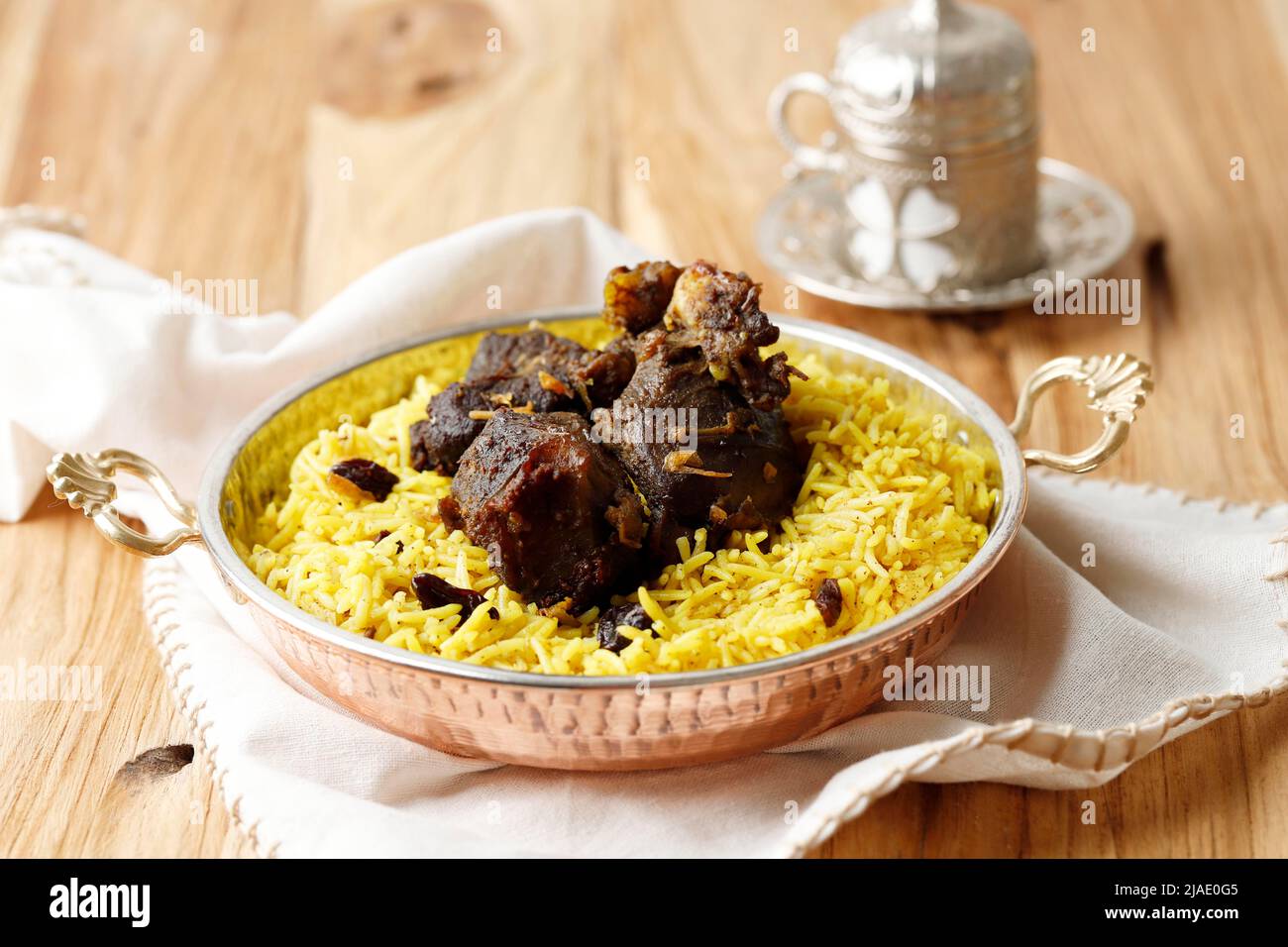 Nasi Keuli IGA Kambing, riz arabe épicé au clou de girofle, à la ...