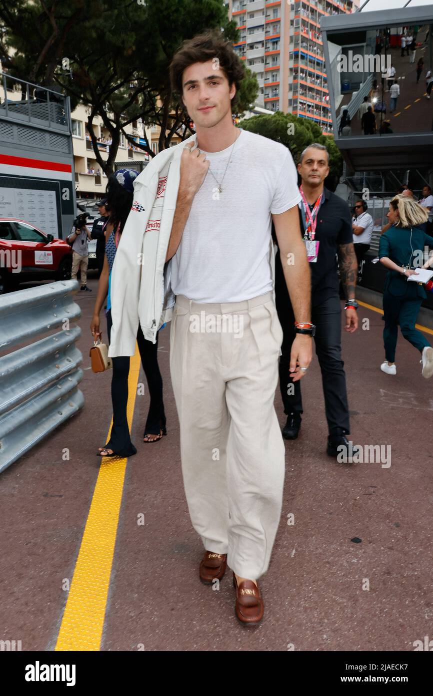 Jacob Elordi est repéré au Grand Prix de Monaco le 29 mai 2022 en ...