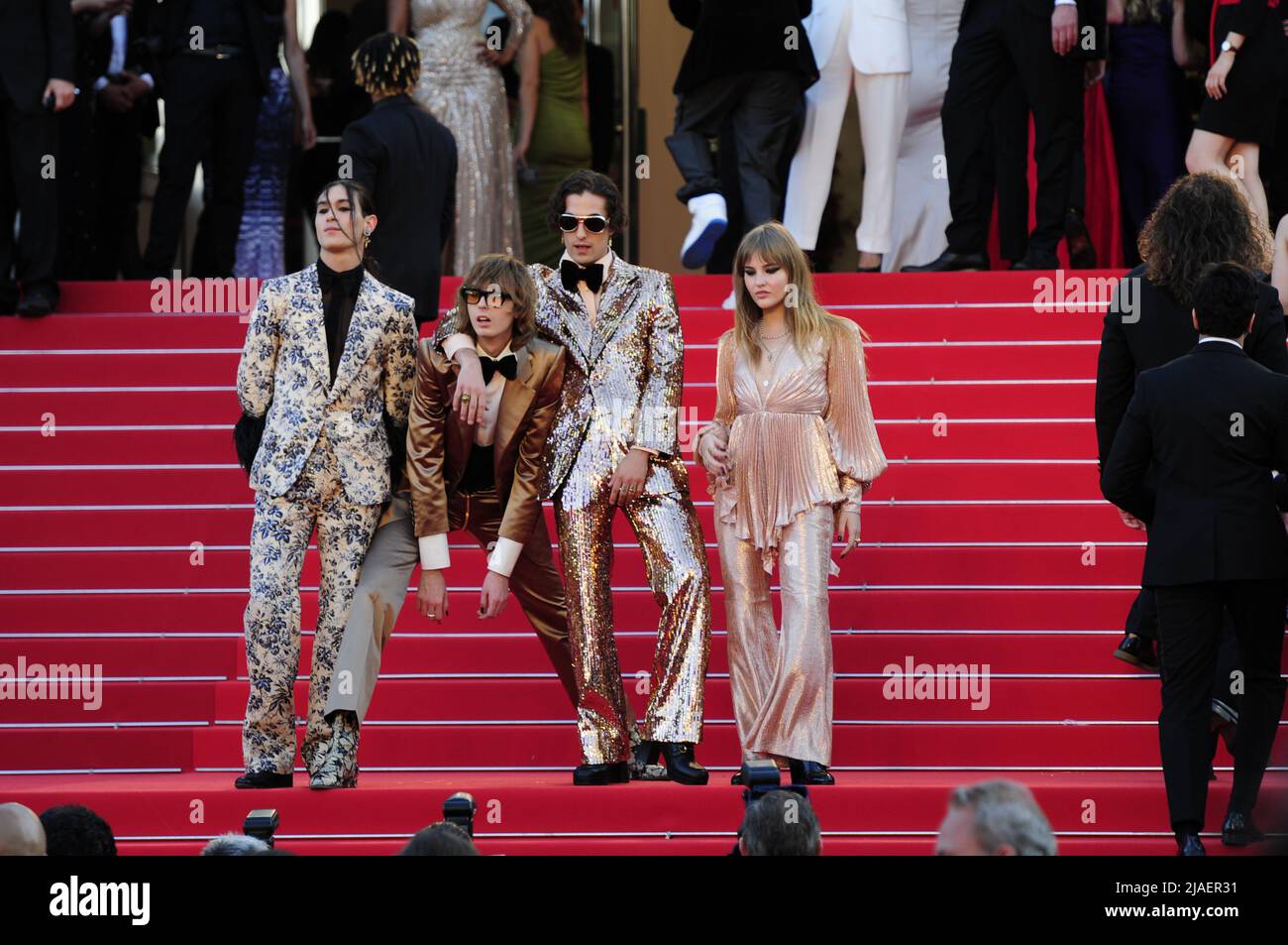 Damiano david et victoria de angelis de maneskin Banque de photographies et d’images à haute ...