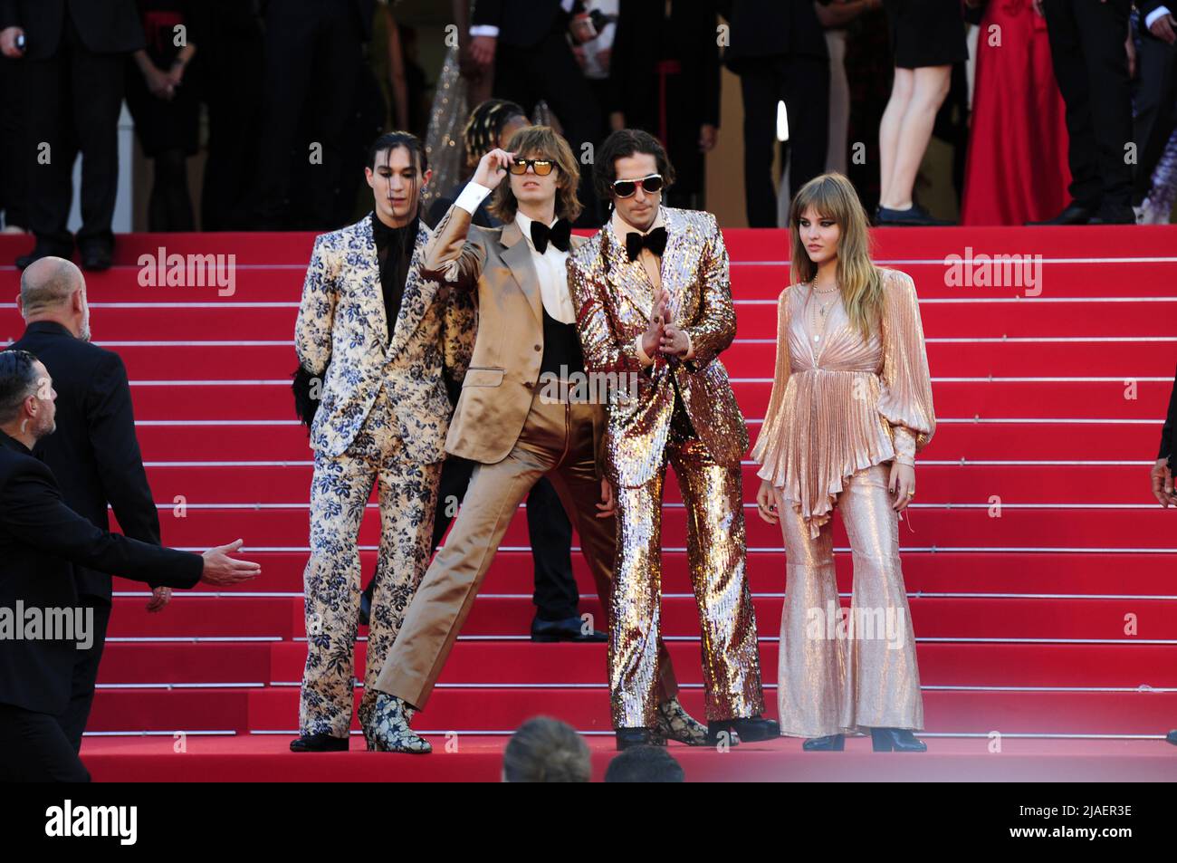 Damiano david et victoria de angelis de maneskin Banque de photographies et d’images à haute ...