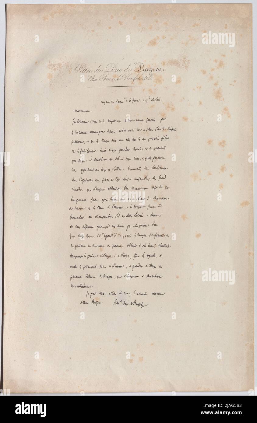 Auguste frederic louis vie de marmont duc de ragusa Banque de ...