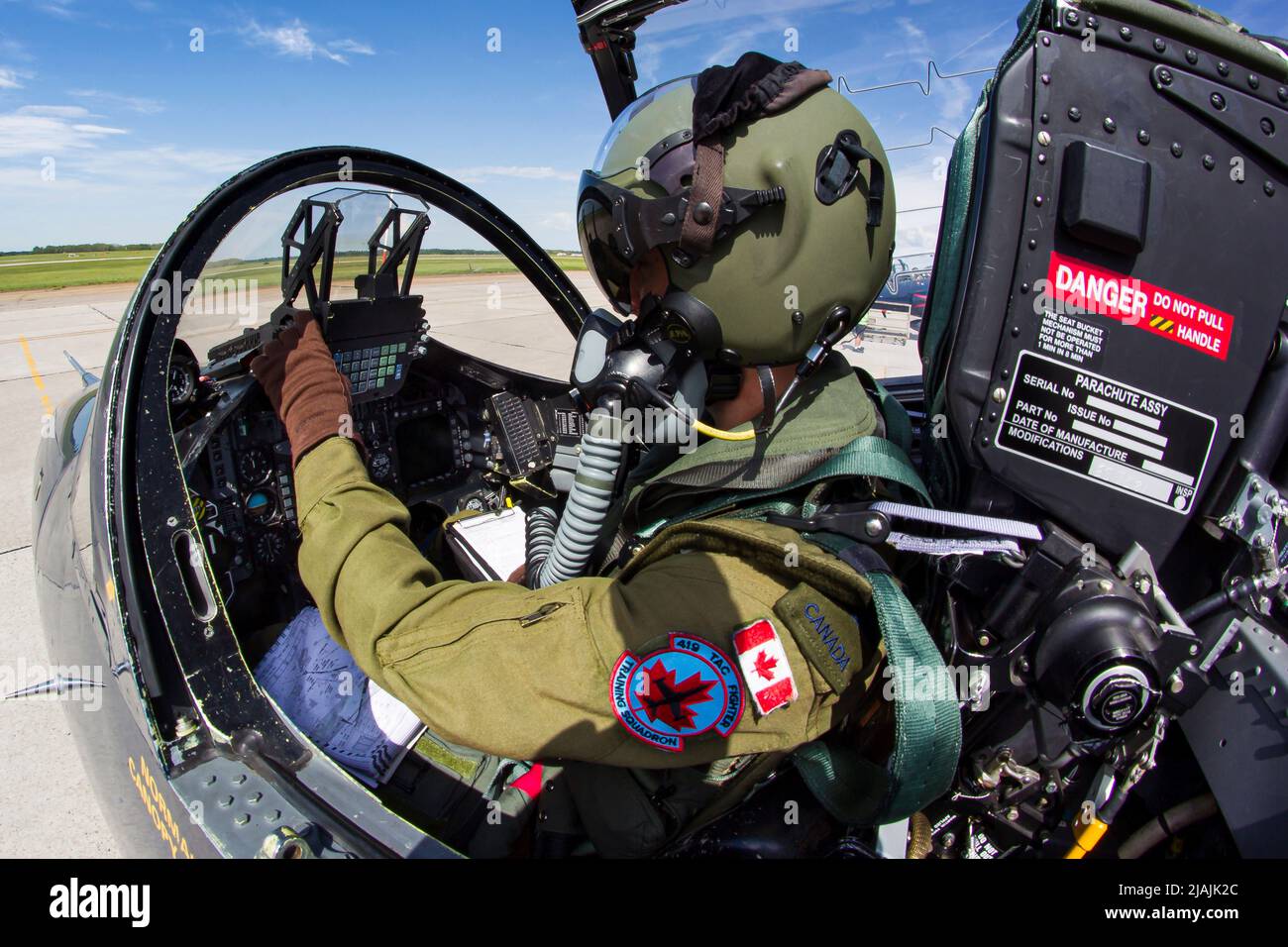 Cockpit view fighter jet Banque de photographies et d’images à haute ...