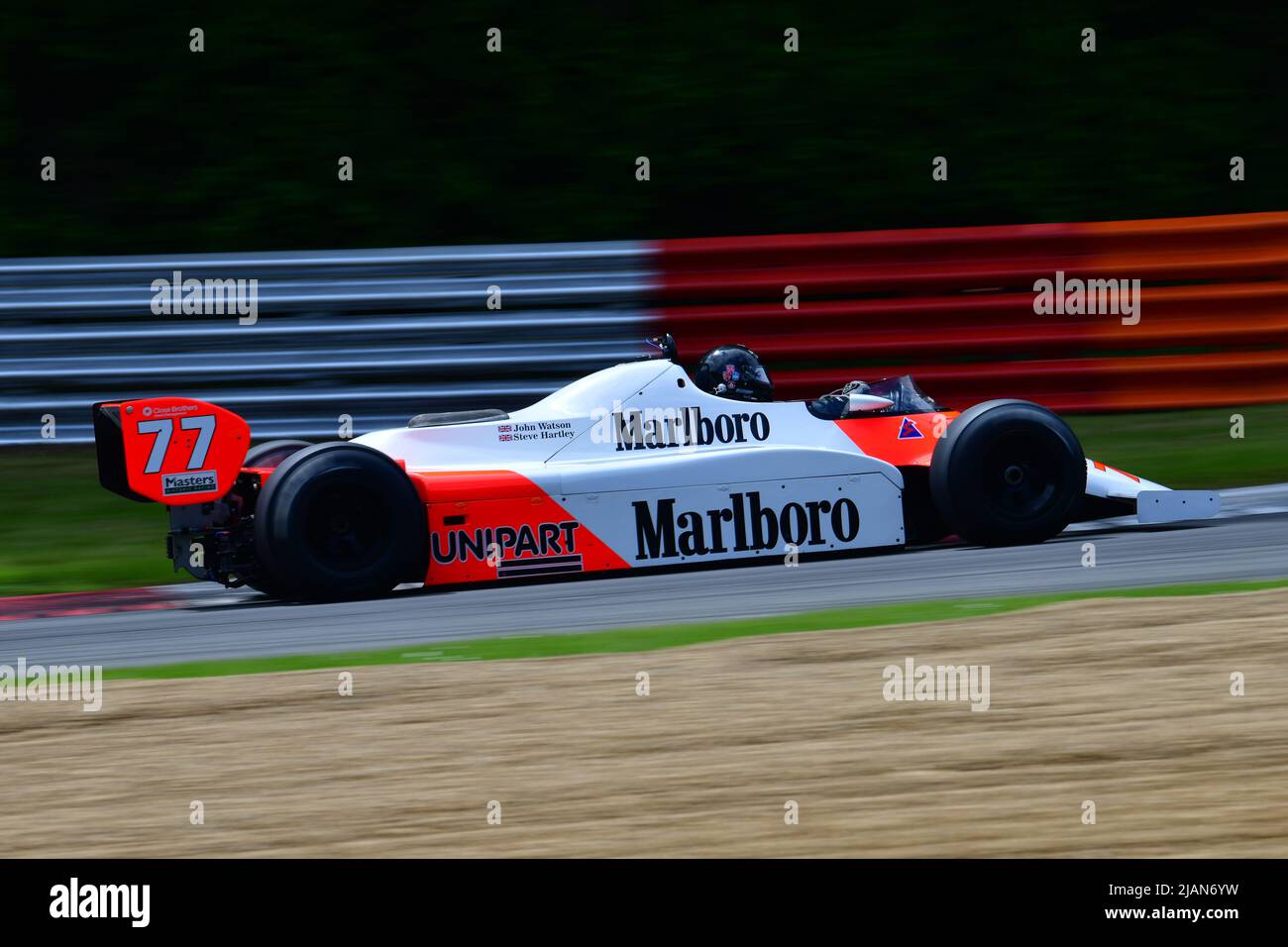 Steve Hartley, McLaren MP4/1, Masters Racing Legends, 1966 à 1985 ...
