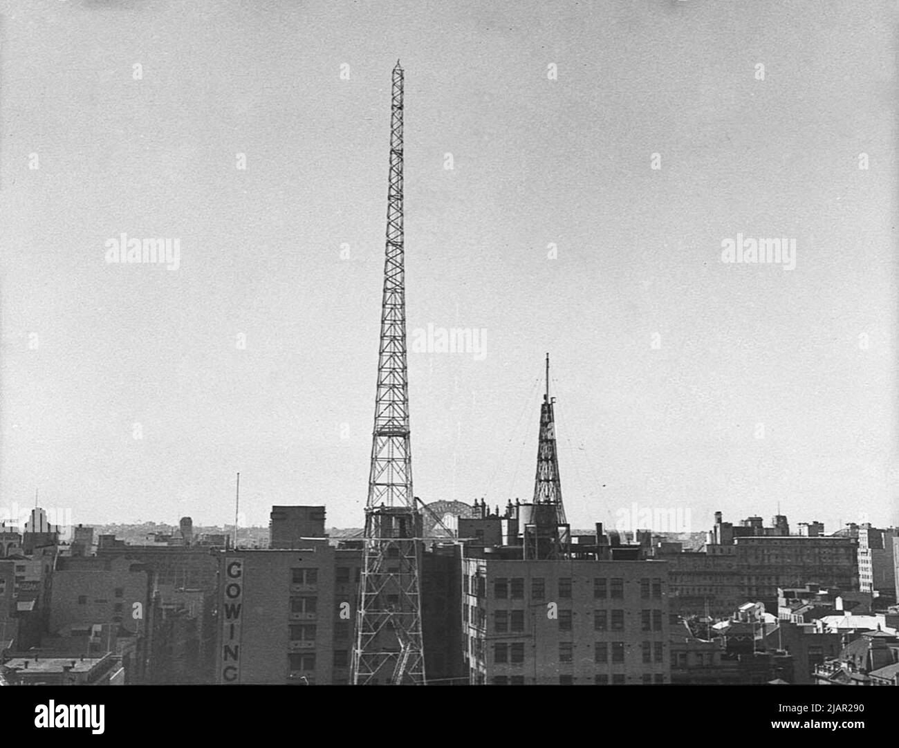 Radio tower 1940s Banque de photographies et d’images à haute ...