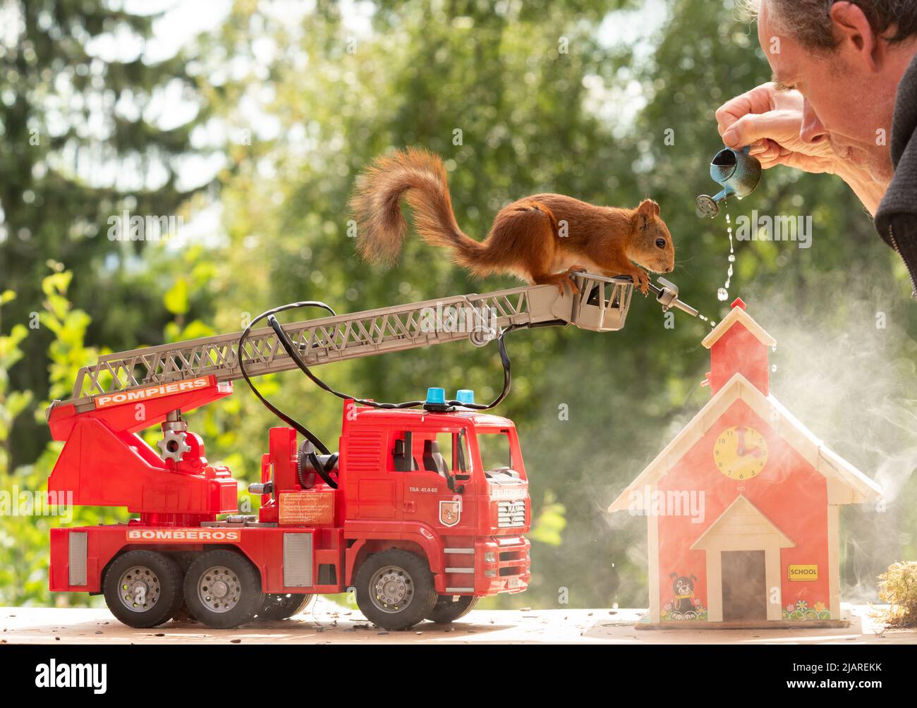 Humour drôle de pompier Banque de photographies et d’images à haute ...