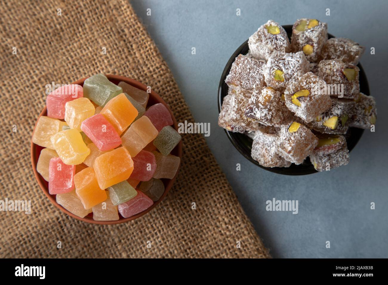 Bonbon turc traditionnel Banque de photographies et d’images à haute ...