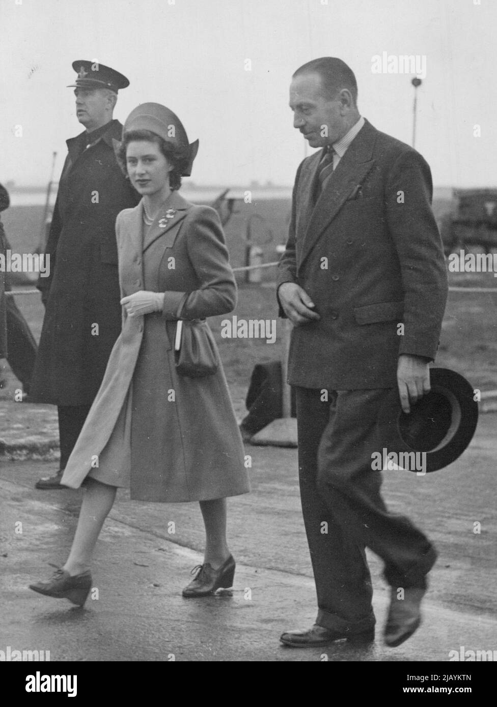 Princess Margaret vole à Belfast, Irlande du Nord - pour lancer New ...