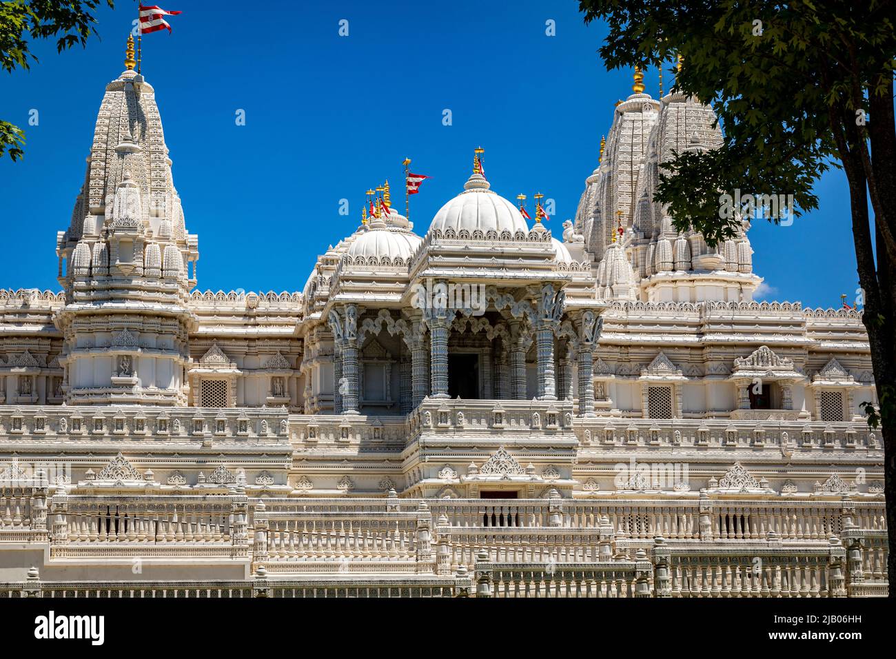 Shri swaminarayan mandir temple hindou Banque de photographies et d ...