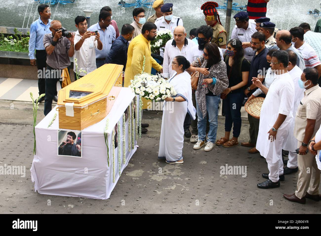 Kolkata, Inde. 01st juin 2022. Le ministre en chef du Bengale ...