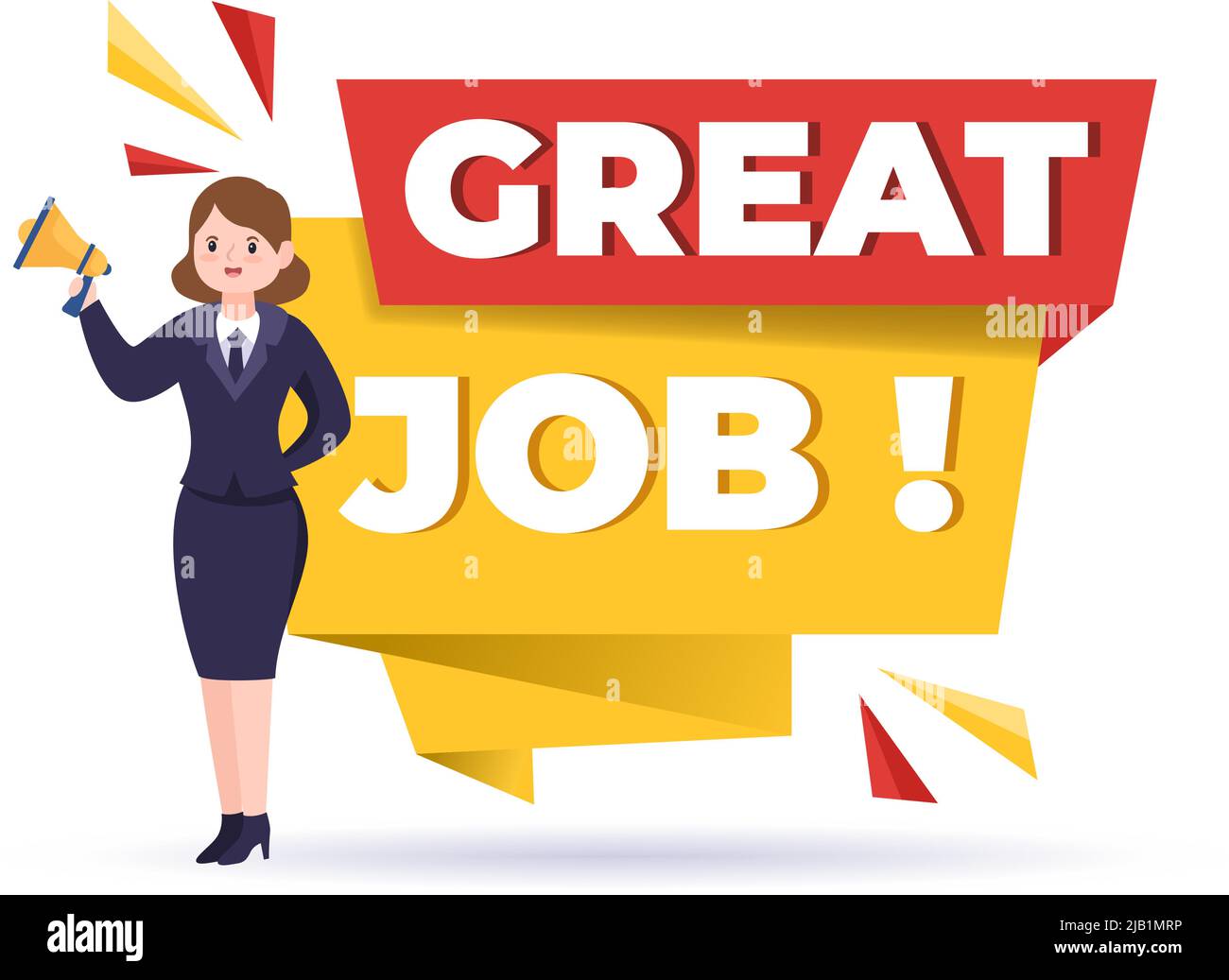 Illustration du dessin animé de la Journée de reconnaissance des ...