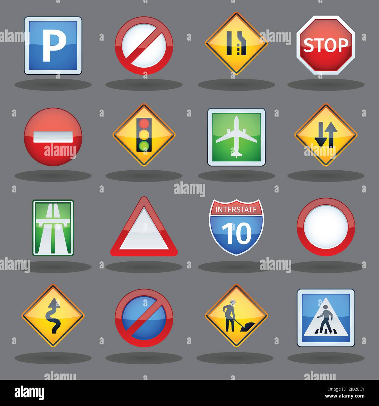 Pictogrammes de parcours Banque d'images vectorielles - Alamy
