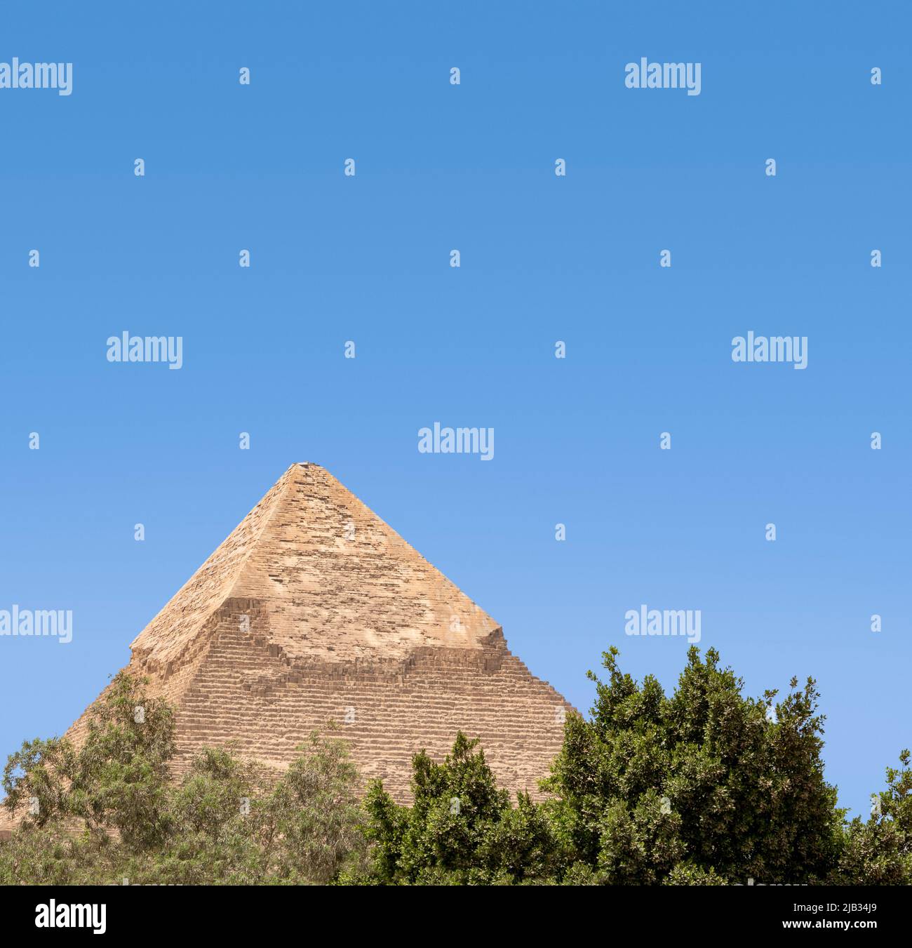 Pyramide de Gizeh sur Khafré plateau, les grandes pyramides de Gizeh ...