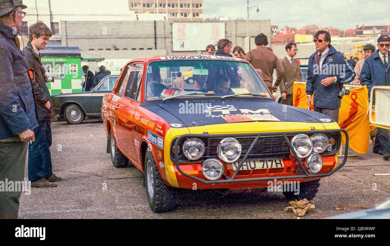 Rallye de la coupe du monde 1970 Banque de photographies et d’images à ...