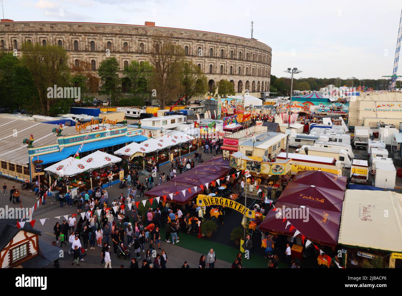 Riesenrad, Nürnberg Volksfest, Nürnberg, Volksfest, Party, Freude ...