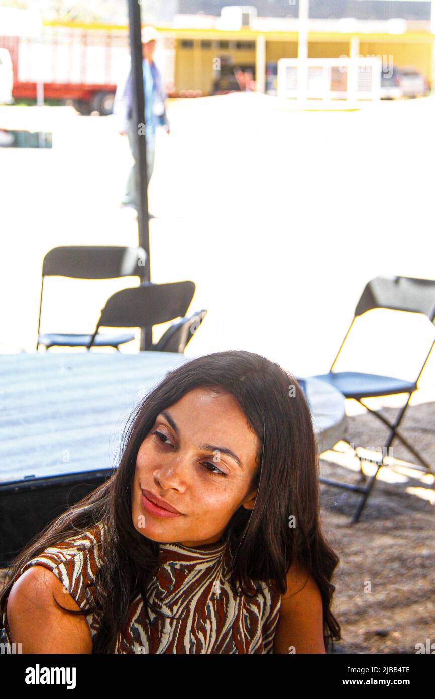 Rosario Dawson actrice. Rosario Isabel Dawson, pendant le tournage du ...