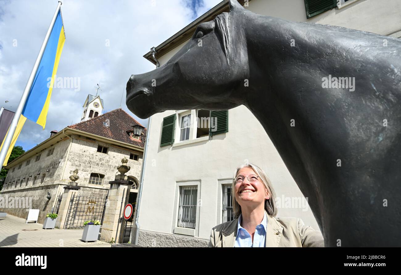 Gomadingen, Allemagne. 25th mai 2022. Astrid von Velsen-Zerweck, la ...