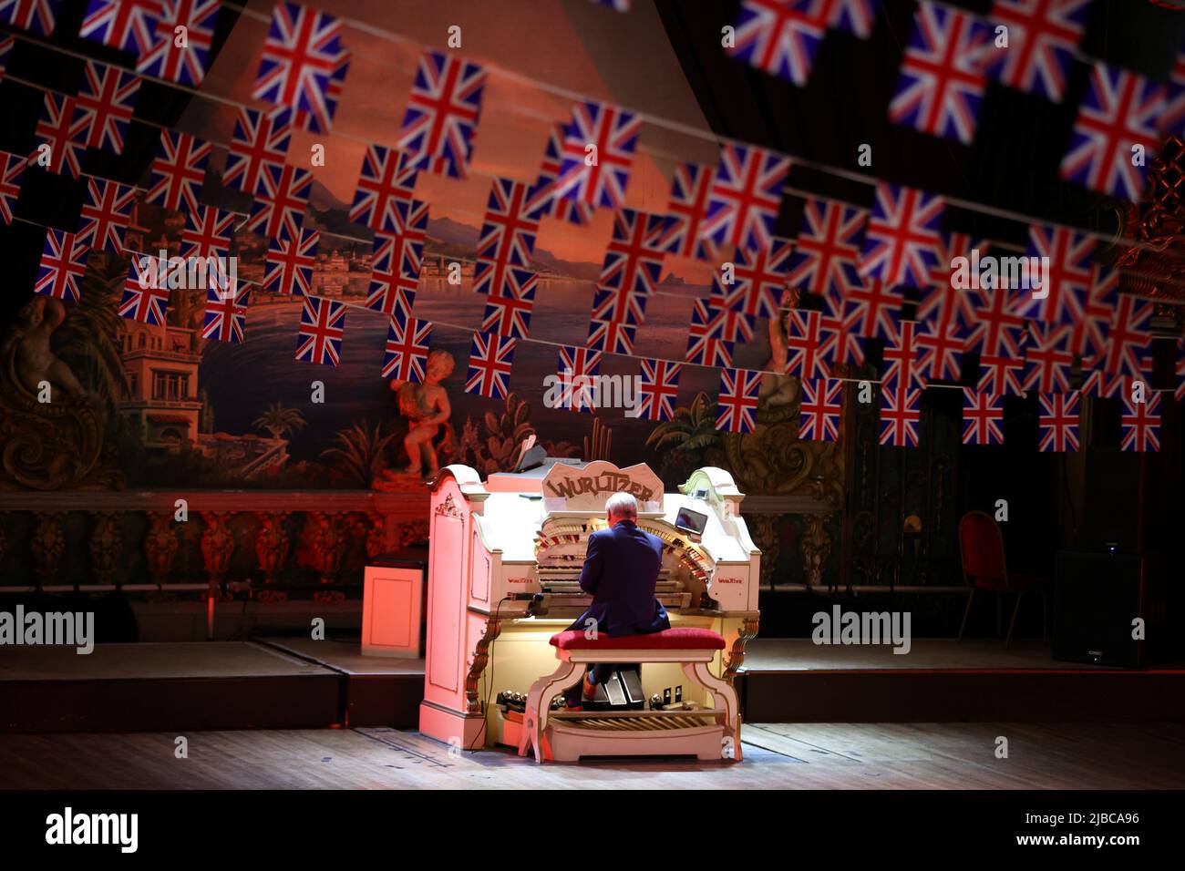Blackpool tower ballroom organ Banque de photographies et d’images à ...